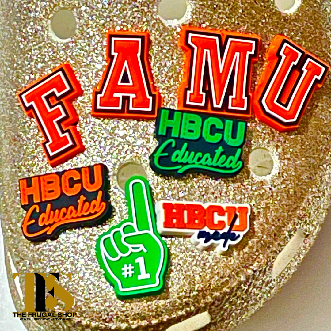 FAMU HBCU Shoe Charm – The Frugal Shop LLC